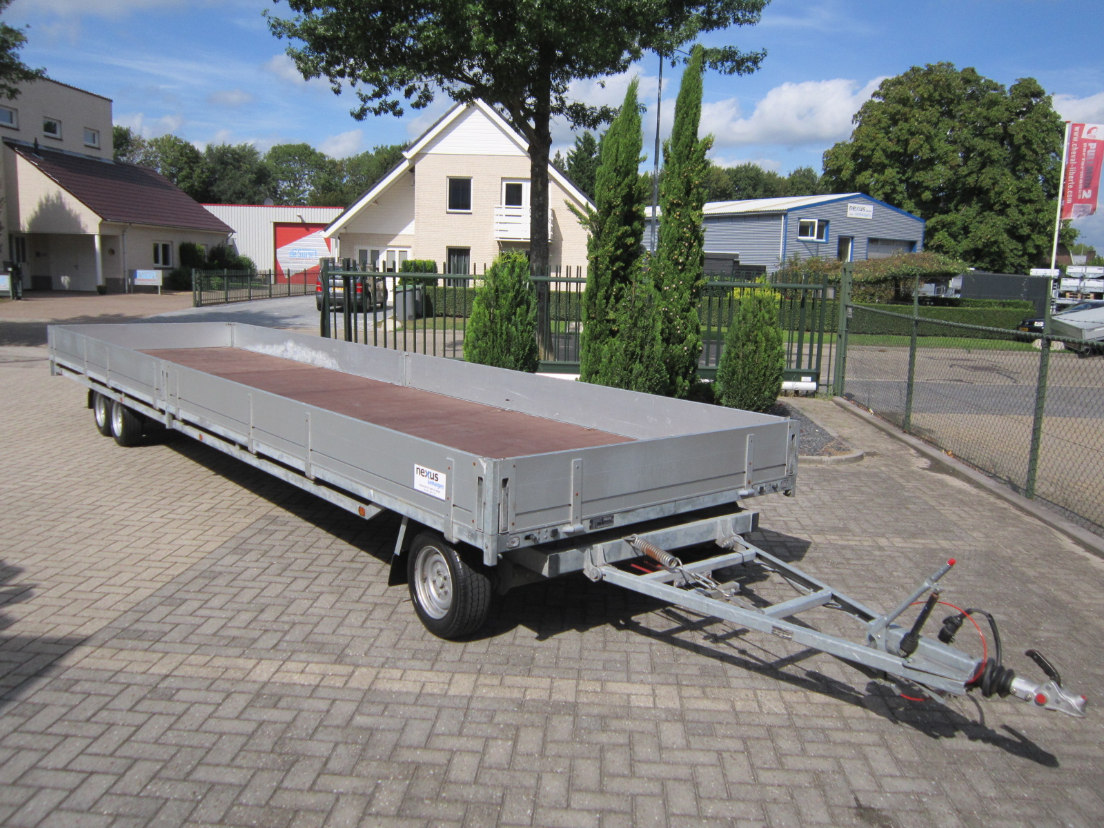 HULCO Schamelwagen 8 Meter Rota-3 3503 Schamel - Nexus Aanhangers